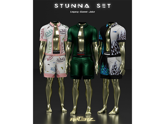 Second Life Marketplace R8terz Stunna Set